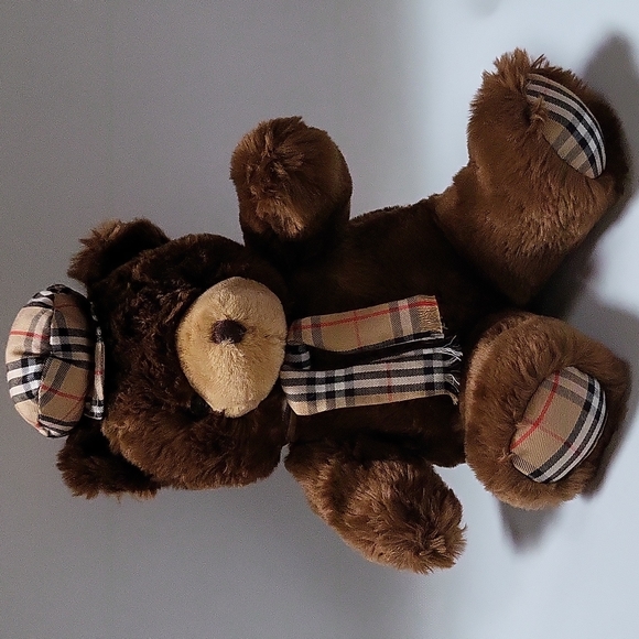 The Marlin Group | Toys | Vintage Burberry Thomas Teddy Bear Plush Doll ...
